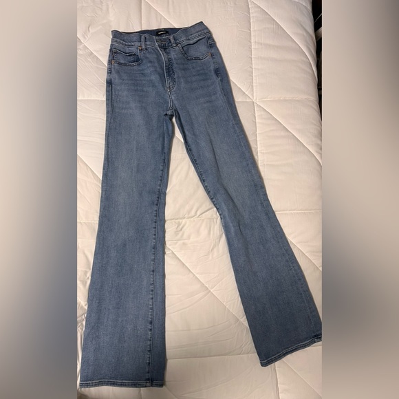 Jeans | Express High Rise Flare Jeans | Poshmark